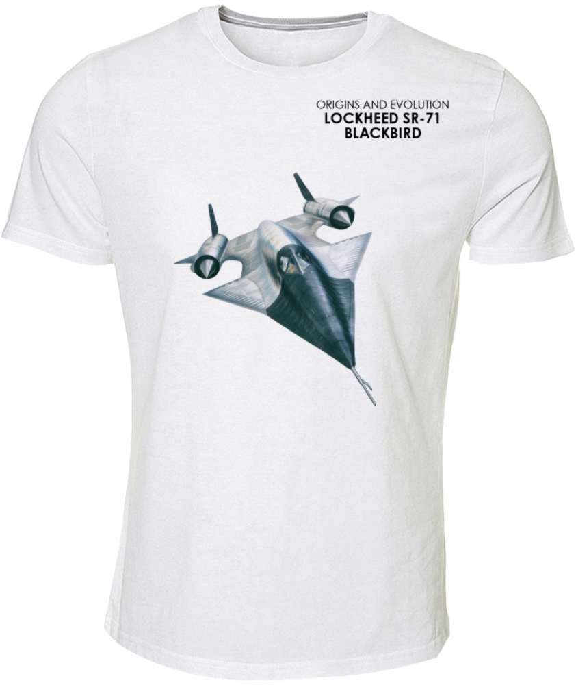 Lockheed SR-71 Blackbird T-shirt - X Large | Products at Classic Magazines