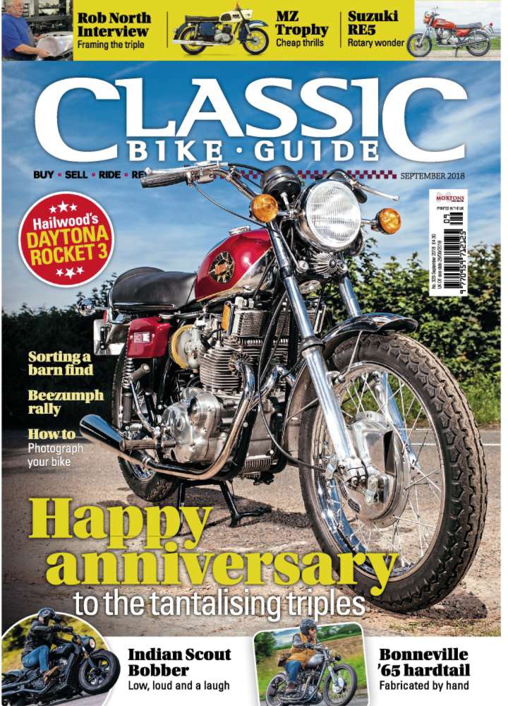 Classic Bike Guide | September 2018 | Single Issue | Classic Magazines