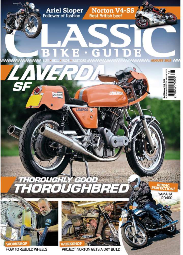 Classic Bike Guide | August 2019 | Single Issue | Classic Magazines