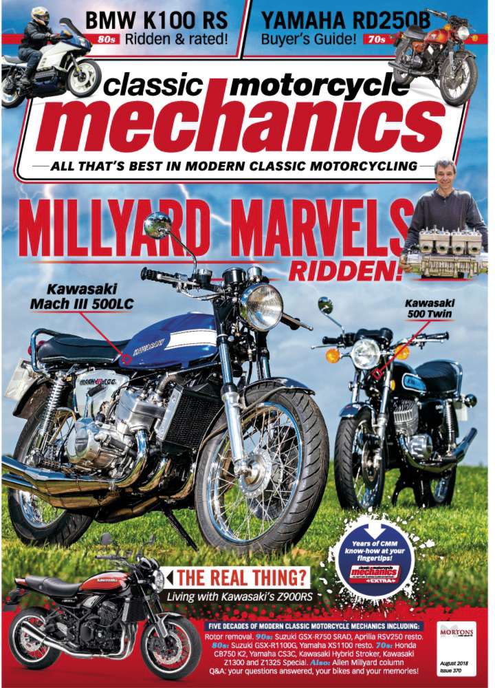 Classic Motorcycle Mechanics | August 2018 | Single Issue | Classic ...