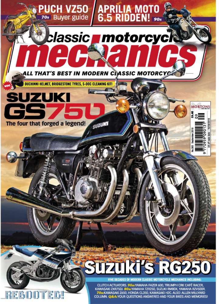 Classic Motorcycle Mechanics | September 2019 | Single Issue | Classic ...