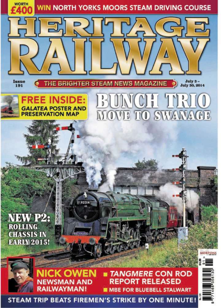 Heritage Railway | Issue 191 | Single Issue | Classic Magazines