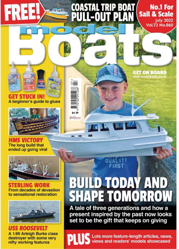 Model Boats | JUL 2022 - NO. 860 | Single Issue | Classic Magazines