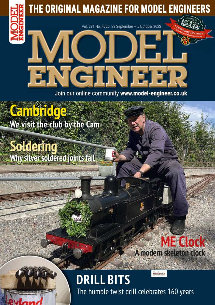 Model Engineer | 4726 22/09/2023 | Single Issue | Classic Magazines