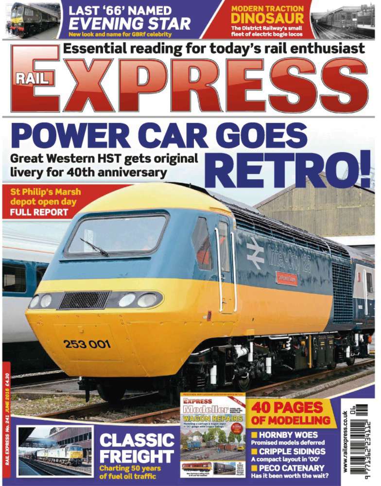 Rail Express | June 2016 | Single Issue | Classic Magazines