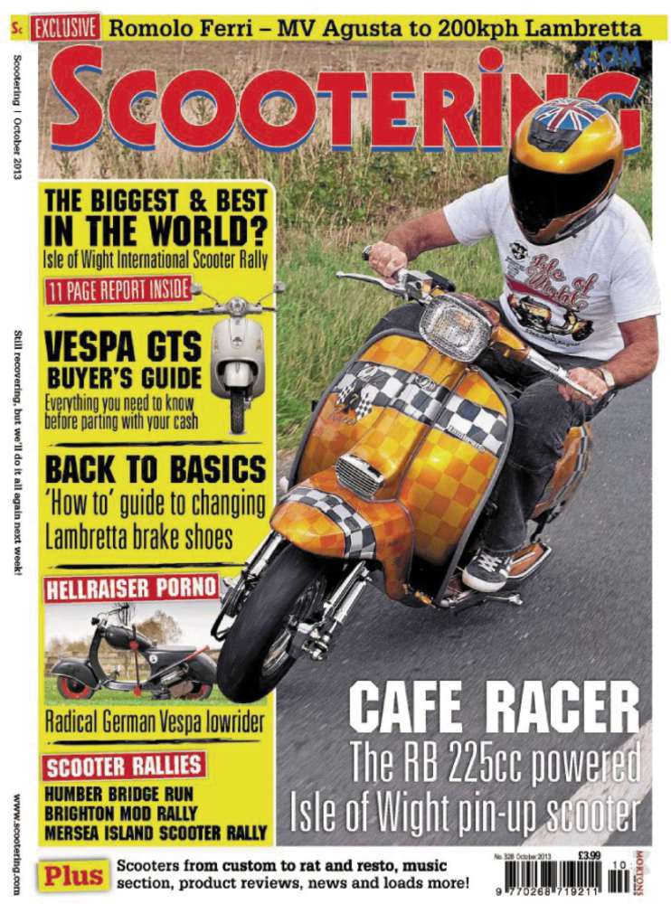 Scootering Magazine | October 2013 | Single Issue | Classic Magazines