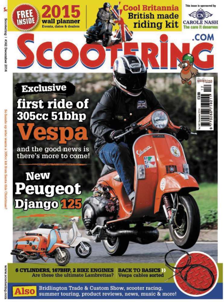 Scootering Magazine | December 2014 | Single Issue | Classic Magazines
