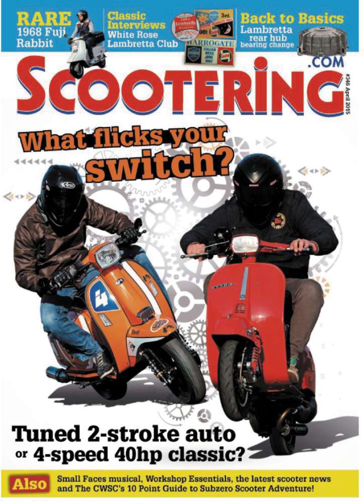Scootering | April 2015 | Single Issue | Classic Magazines