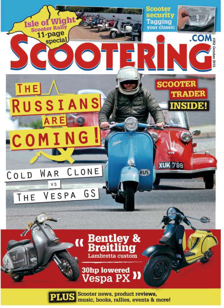 Scootering Magazine | October 2015 | Single Issue | Classic Magazines
