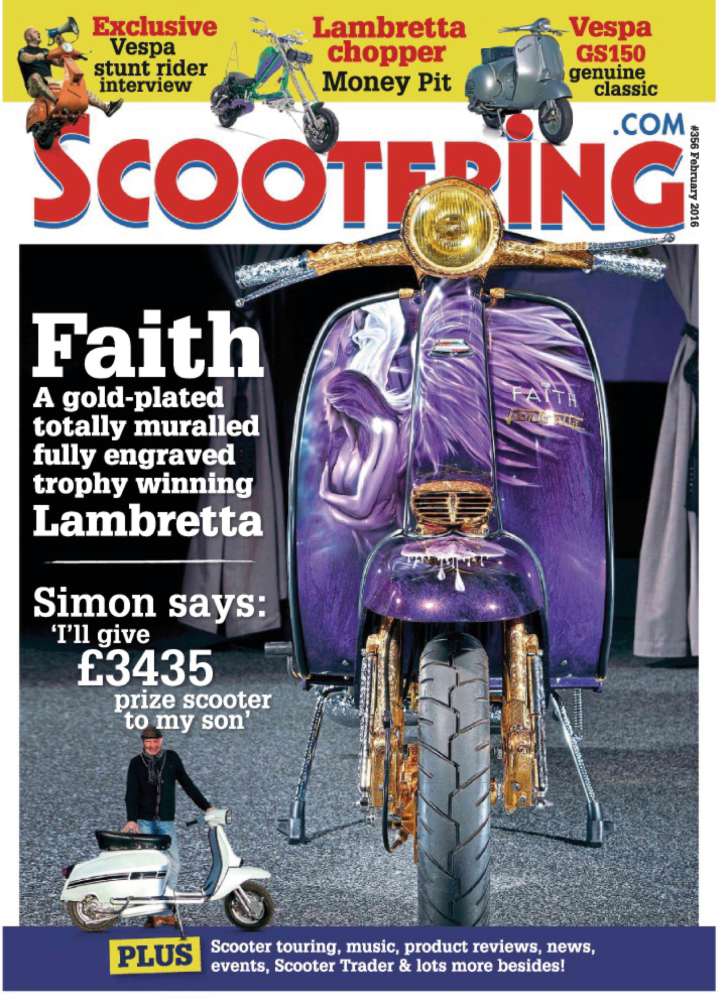 Scootering Magazine | February 2016 | Single Issue | Classic Magazines
