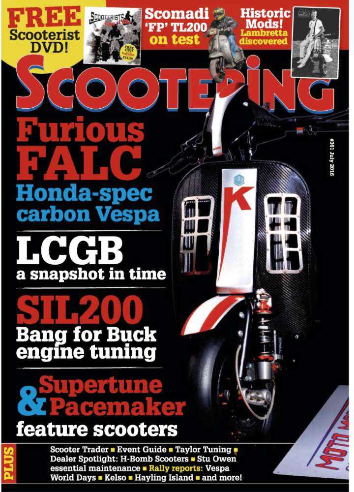 Scootering | July 2016 | Single Issue | Classic Magazines