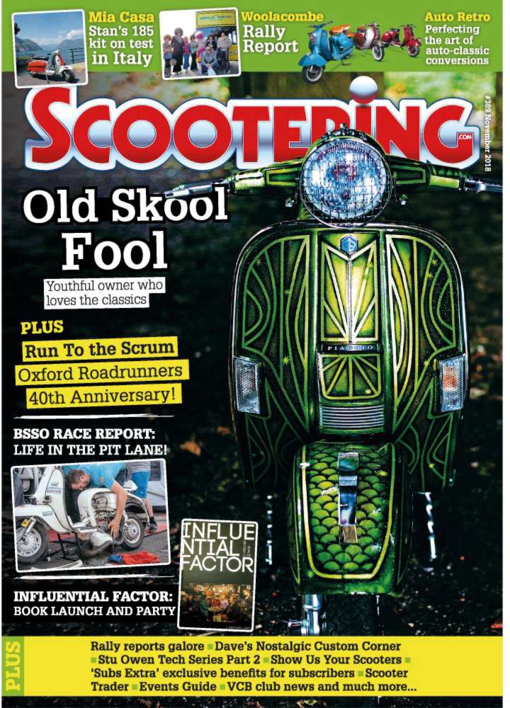 Scootering Magazine | November 2018 | Single Issue | Classic Magazines