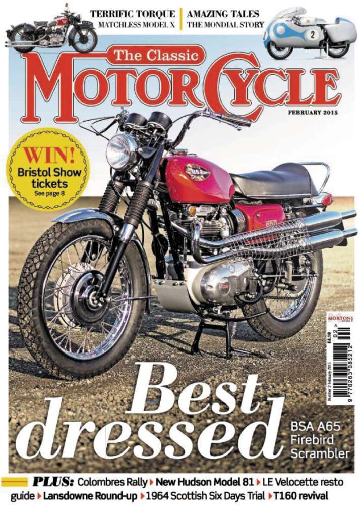 The Classic MotorCycle | February 2015 | Single Issue | Classic Magazines