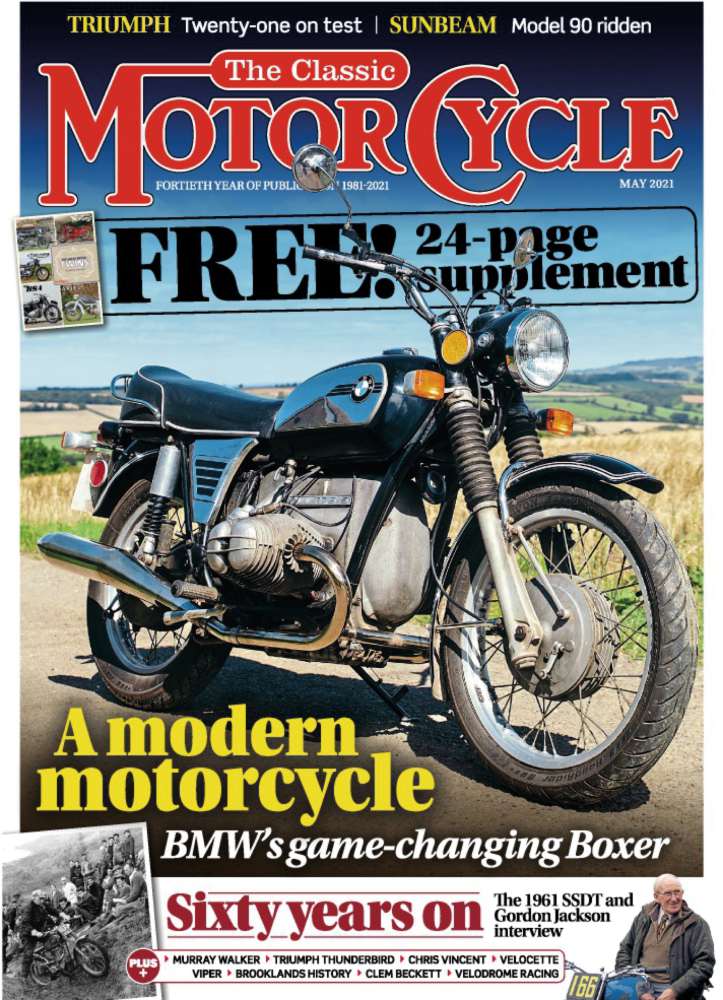 The Classic MotorCycle | May 2021 | Single Issue | Classic Magazines